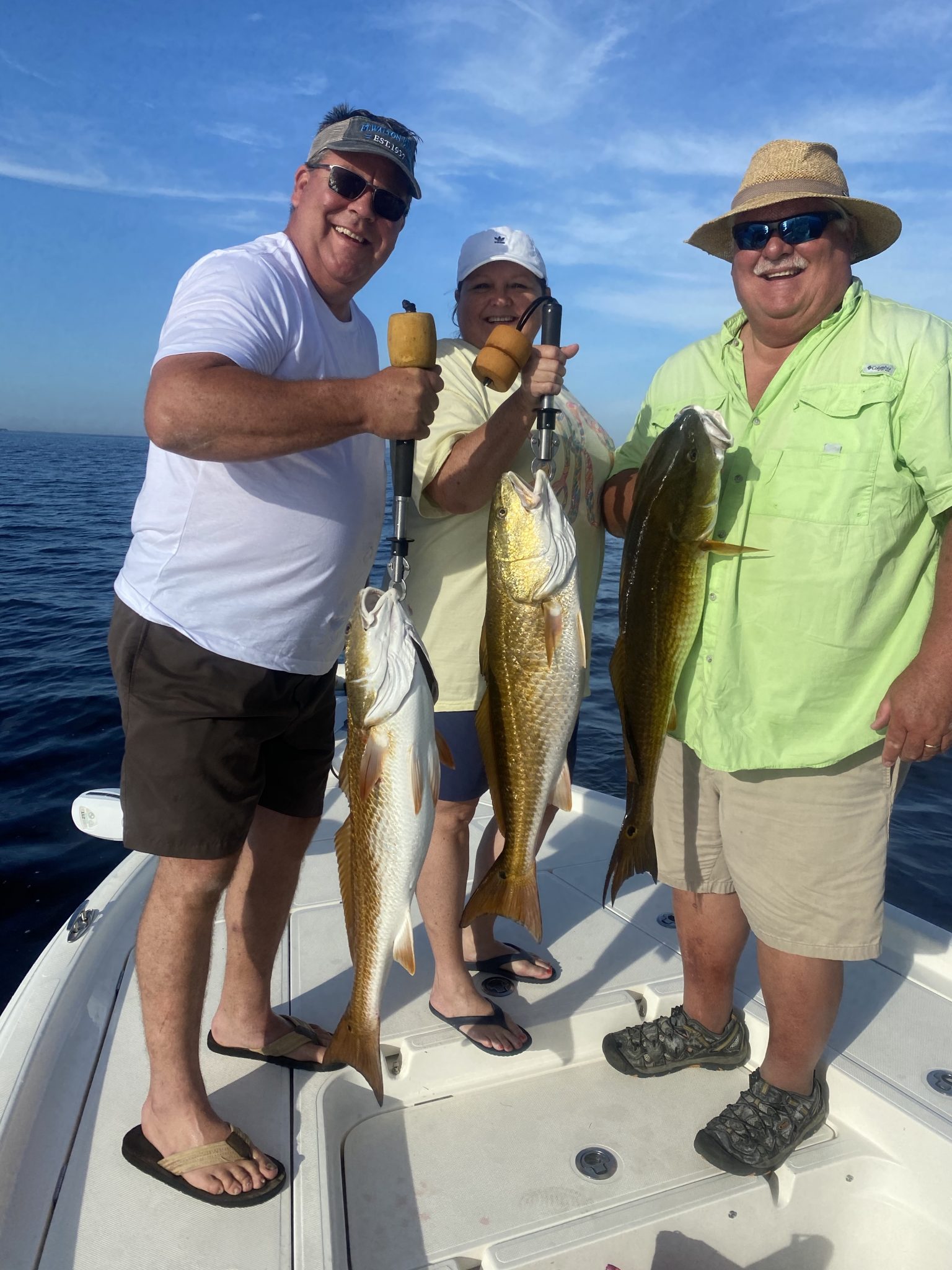 Catching Big Bull Redfish in Destin, FL (10-10-20) - Last Cast Charters